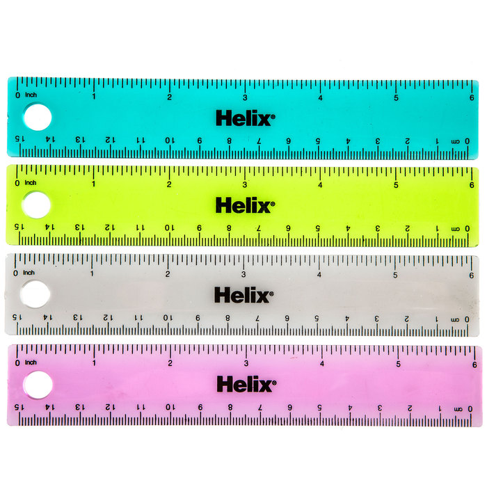 Helix Ring Binder Ruler - 6" | Hobby Lobby | 255323